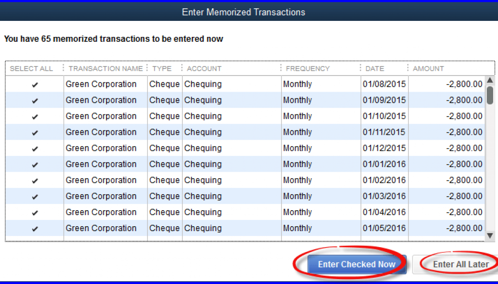 How Do I Edit Memorized Transactions In Quickbooks Desktop